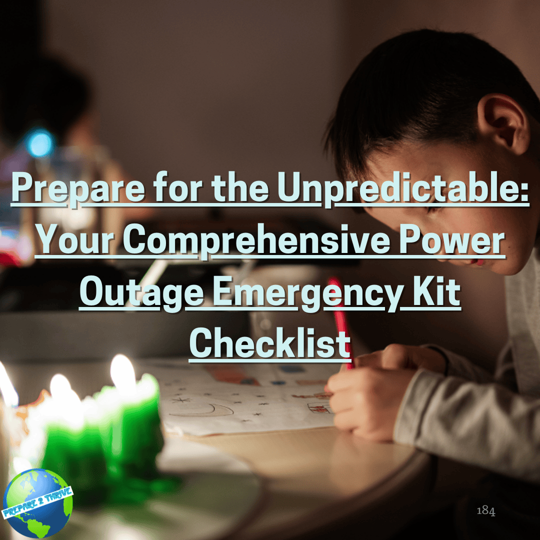 Prepare for the Unpredictable: Your Comprehensive Power Outage ...